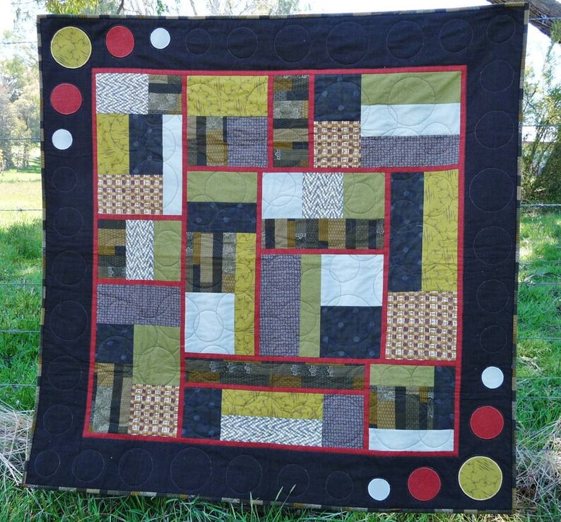 Building Blocks Quilt Pattern PDF Download by Leslie Edwards Quilting ...