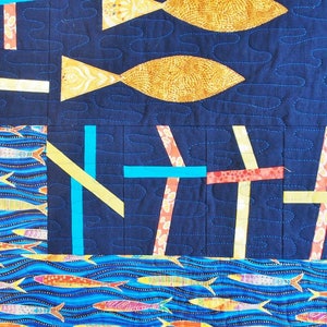 Fish and Chips Quilt Pattern (PDF Download) by Leslie Edwards ...