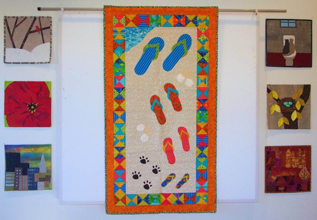 Sandals in the Sand Quilt Pattern (PDF Download) by Leslie @ Quilting ...