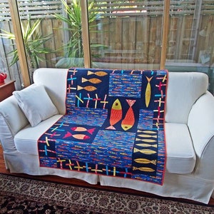 Fish and Chips Quilt Pattern (PDF Download) by Leslie Edwards ...