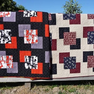 Dominoes Quilt Pattern (PDF Download) by Leslie Edwards @ Quilting ...