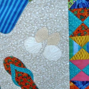 Sandals in the Sand Quilt Pattern (PDF Download) by Leslie @ Quilting ...