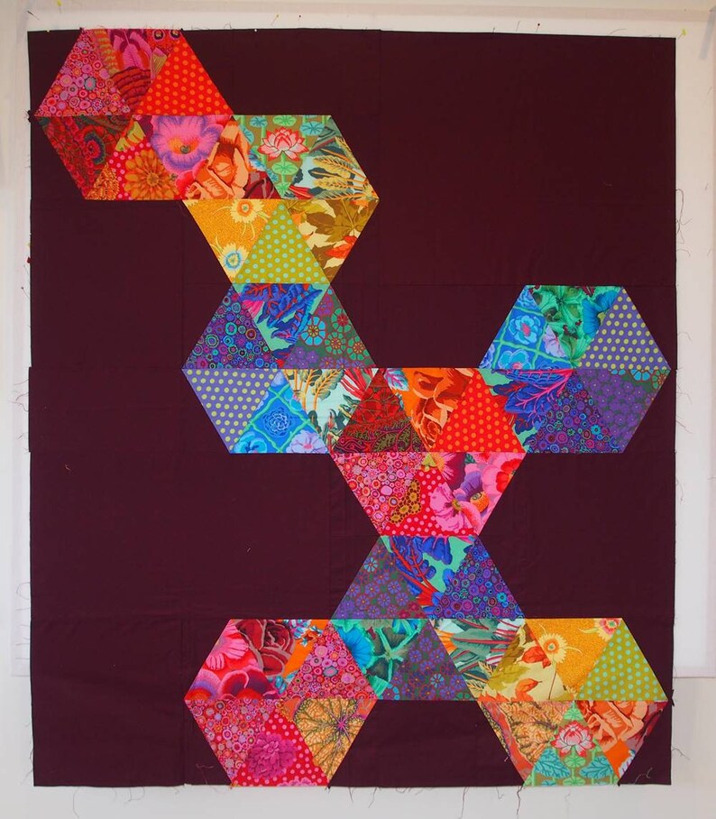 Odyssey Quilt Pattern (PDF Download) by Leslie Edwards @ Quilting ...