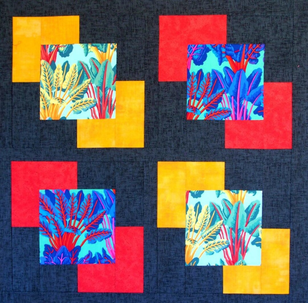 Dominoes Quilt Pattern (PDF Download) by Leslie Edwards @ Quilting ...