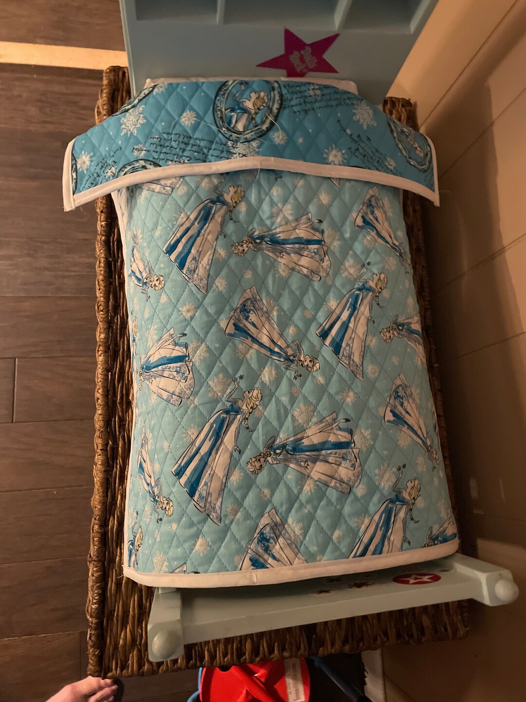 Handmade Frozen Quilt for 18” Dolls - Etsy