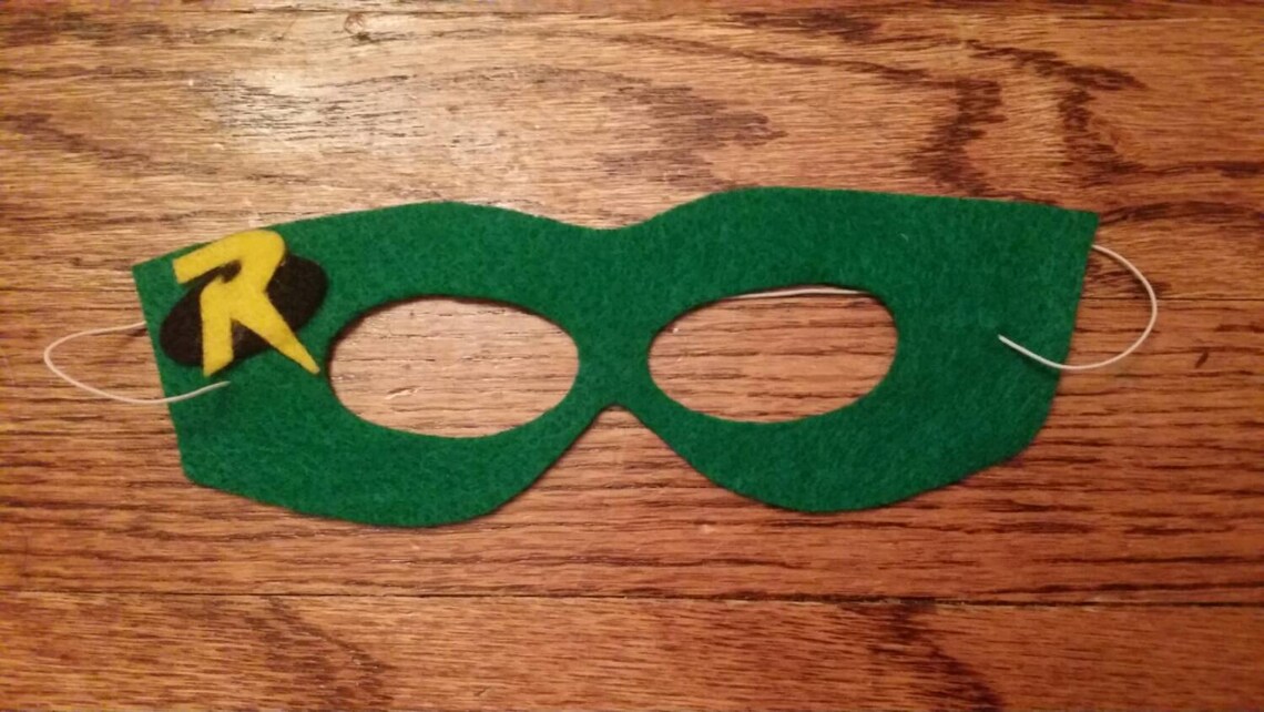 Child Size Batman and Robin Masks! Great for Parties, Costumes, or Play ...