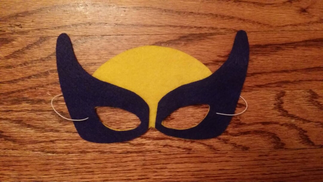 Máscara de Wolverine de tamaño infantil para fiestas, disfraces y ...