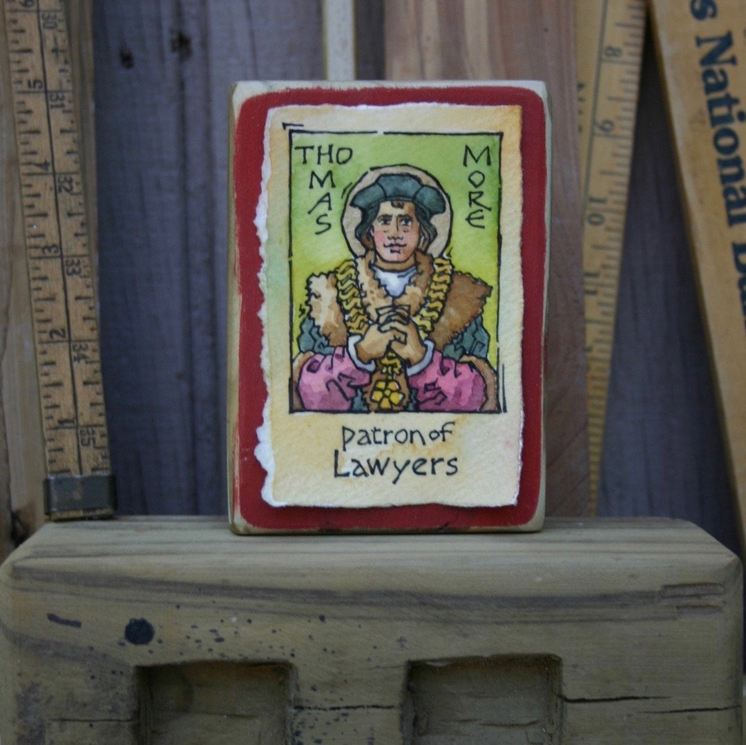 St. Thomas More Icon - Etsy