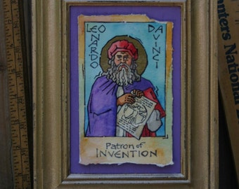 Leonardo Icon - Etsy