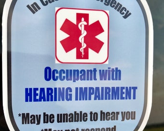 Deaf decal | Etsy