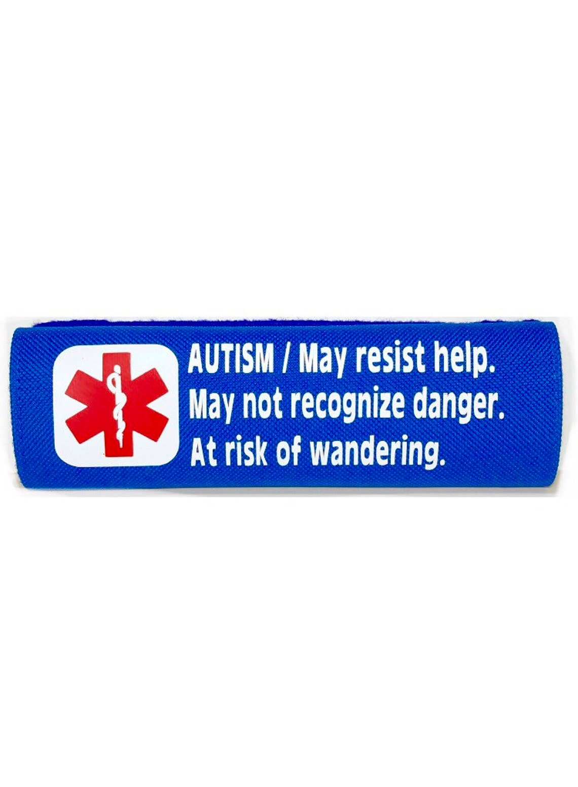 Autism Medical Alert Car Seat Harness Belt Cover - Etsy