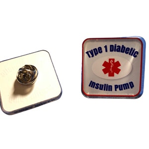 Type 1 Diabetic Insulin Pump Lapel Hat Pin - Etsy