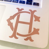 Monogram Decal - Etsy