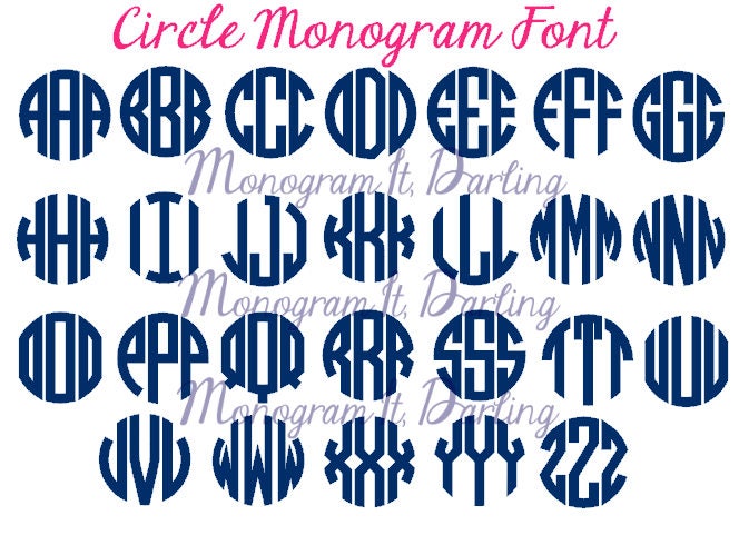 Scalloped iPhone Charger Block Monogram Decal Sticker - Etsy