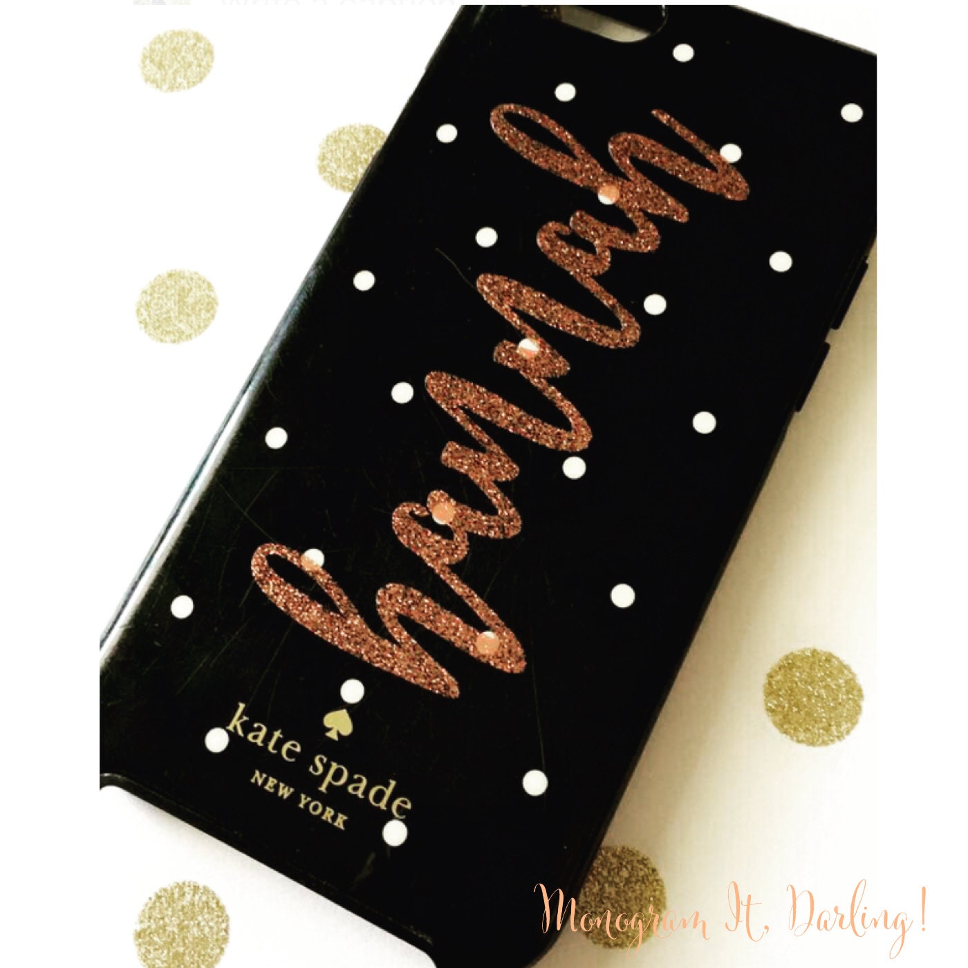 Vinyl Name Decal for Iphone Samsung Name Sticker Glitter - Etsy