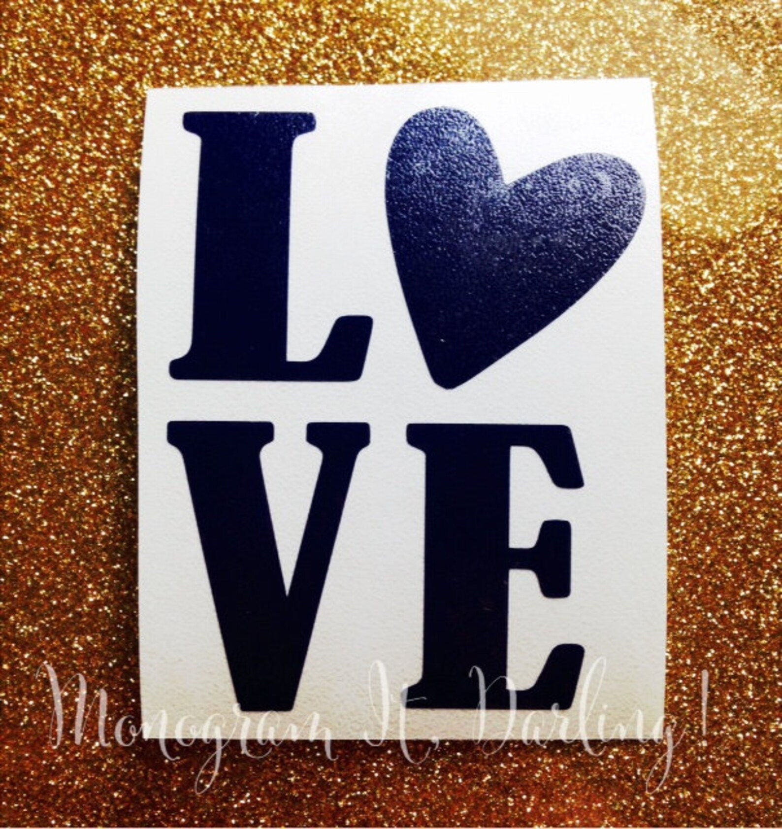 Love Decal // Heart Decal // I Love You Decal // Car Decal ...