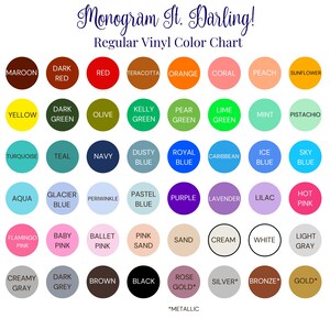 Monogram Decal Sticker | Many Colors! | Monogram Sticker for Laptop ...