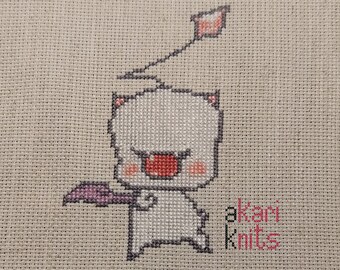 Kweh Kupo final Fantasy Cross Stitch Pattern - Etsy