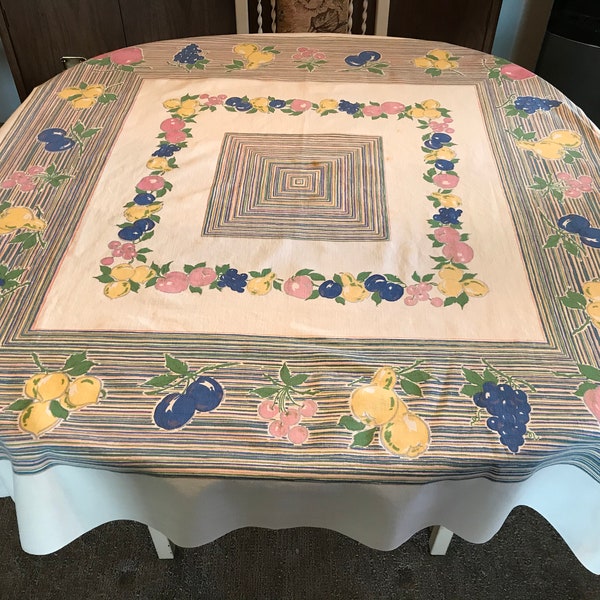 Fruit Tablecloth - Etsy