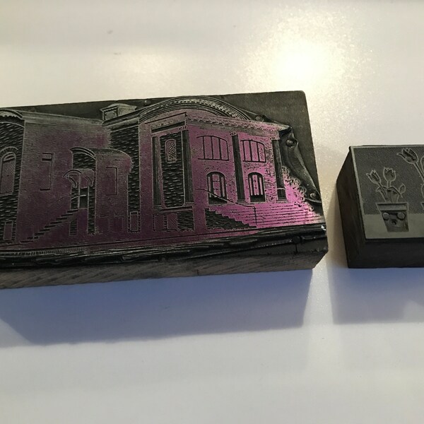 Letterpress Blocks - Etsy