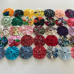 Going in Circles! Vintage Yo-yo Circle- Dresser Scarf, Doily, Placemat ...