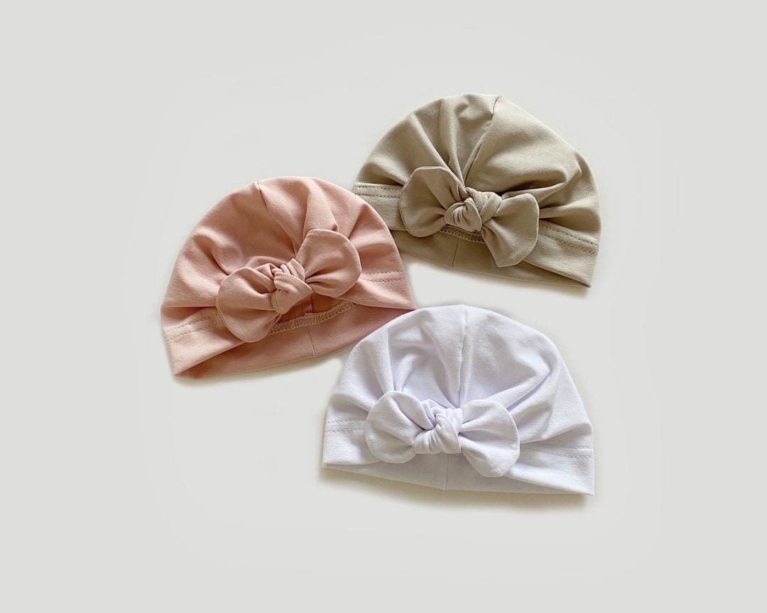 Choice of Plain Colour Turban, Handmade Cute Soft and Stretchy Jersey ...