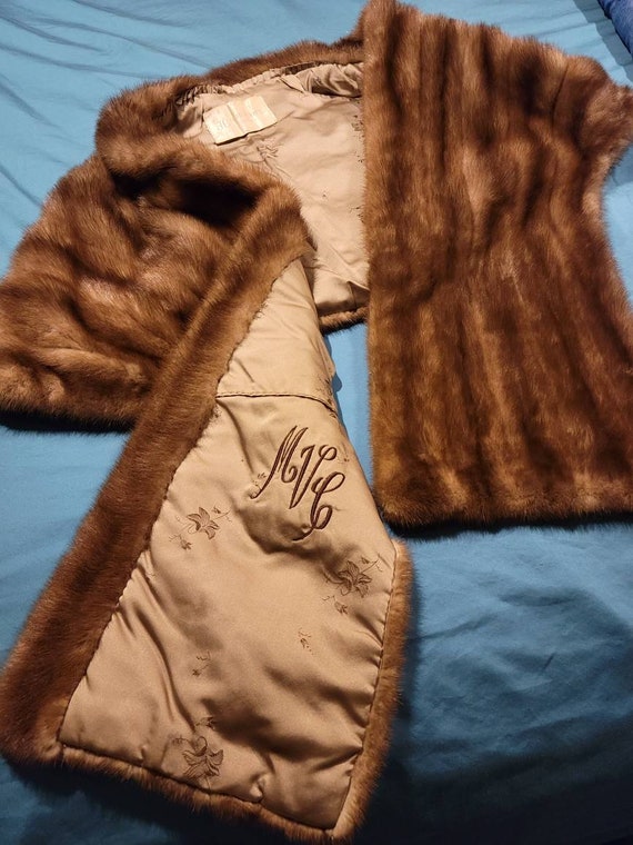 Vintage fur stole by - Gem