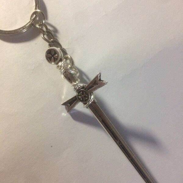 Sword Keychain - Etsy