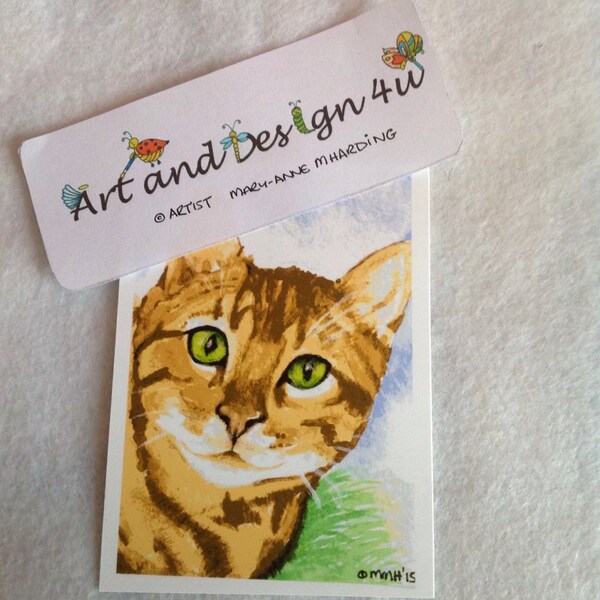 Aceo Cat - Etsy