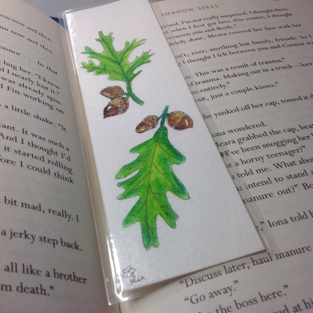 Handmade Bookmarks,oaktree Bookmarks,tree Bookmark, Unique Bookmarks ...