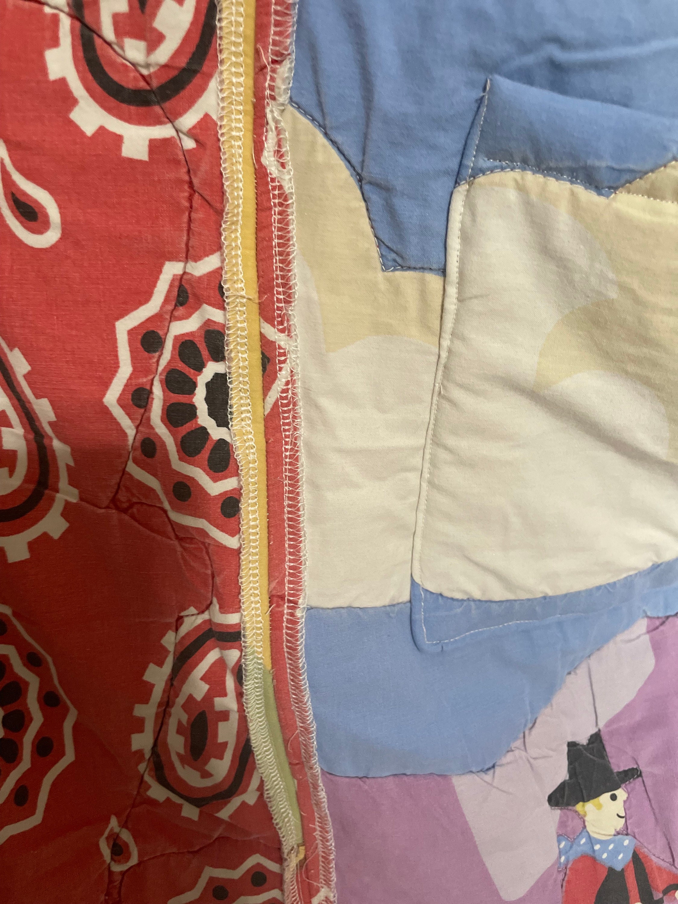 Rare Vintage Comforter Coat Using Dan River Print Fabric. - Etsy