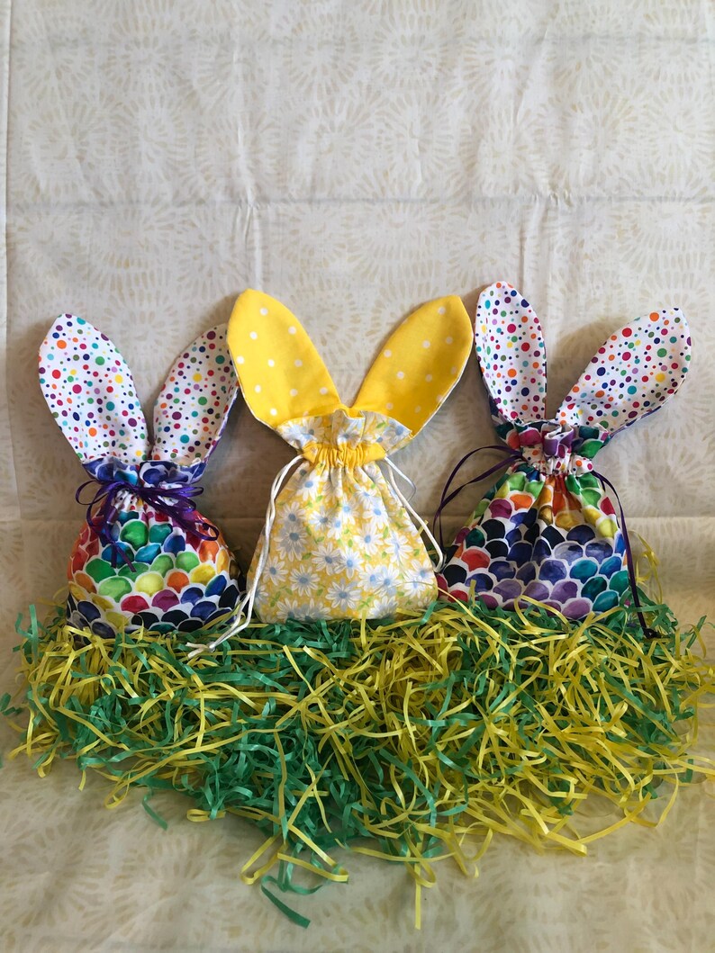 Easter Candy Bags, Bunny Candy Bags, Basket Fillers - Etsy