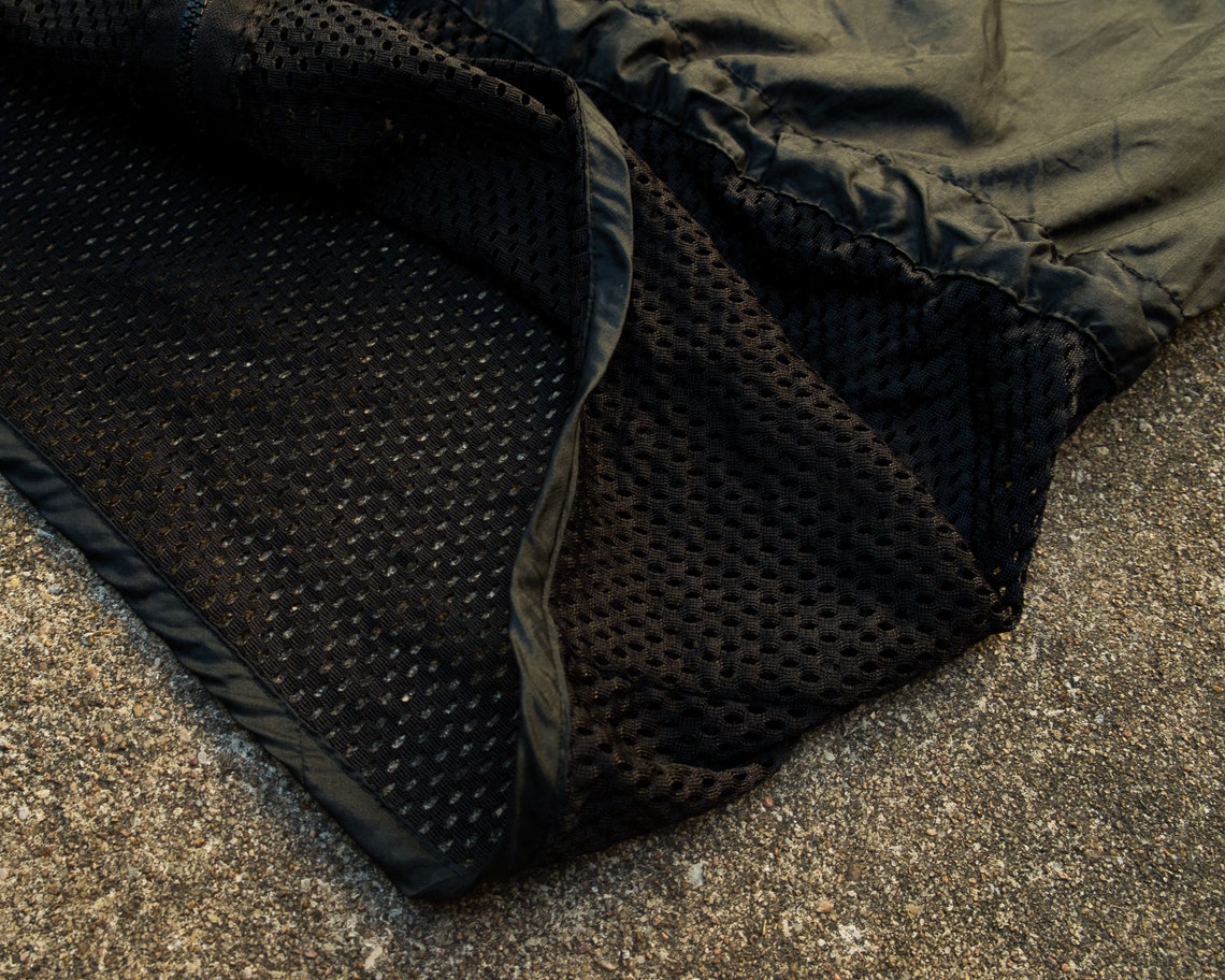 Mesh Windbreaker XL 90s Van Grack Mesh Paneled Jacket XL | Etsy