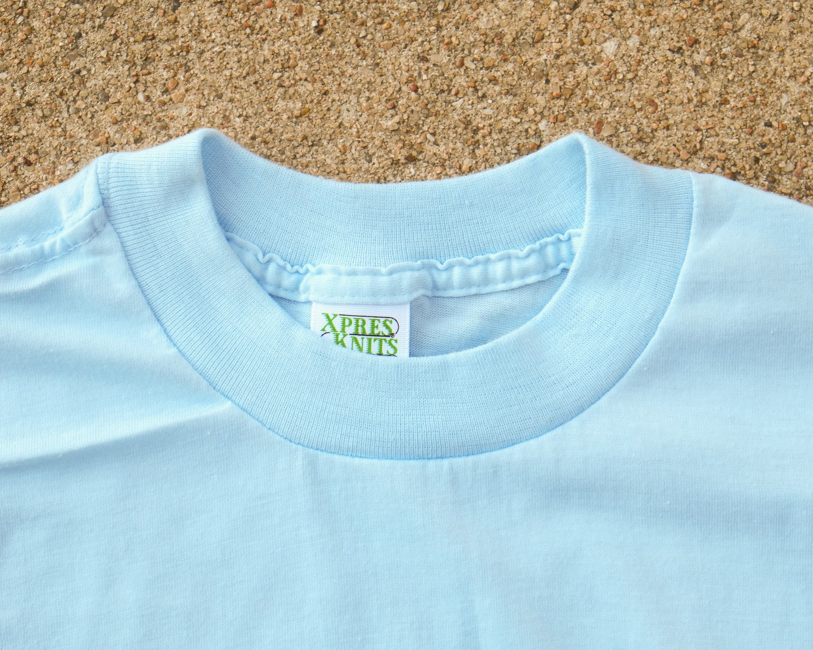 Light Blue Shirt S - Vintage Baby Blue T-shirt Medium (36-38)- Xpres ...