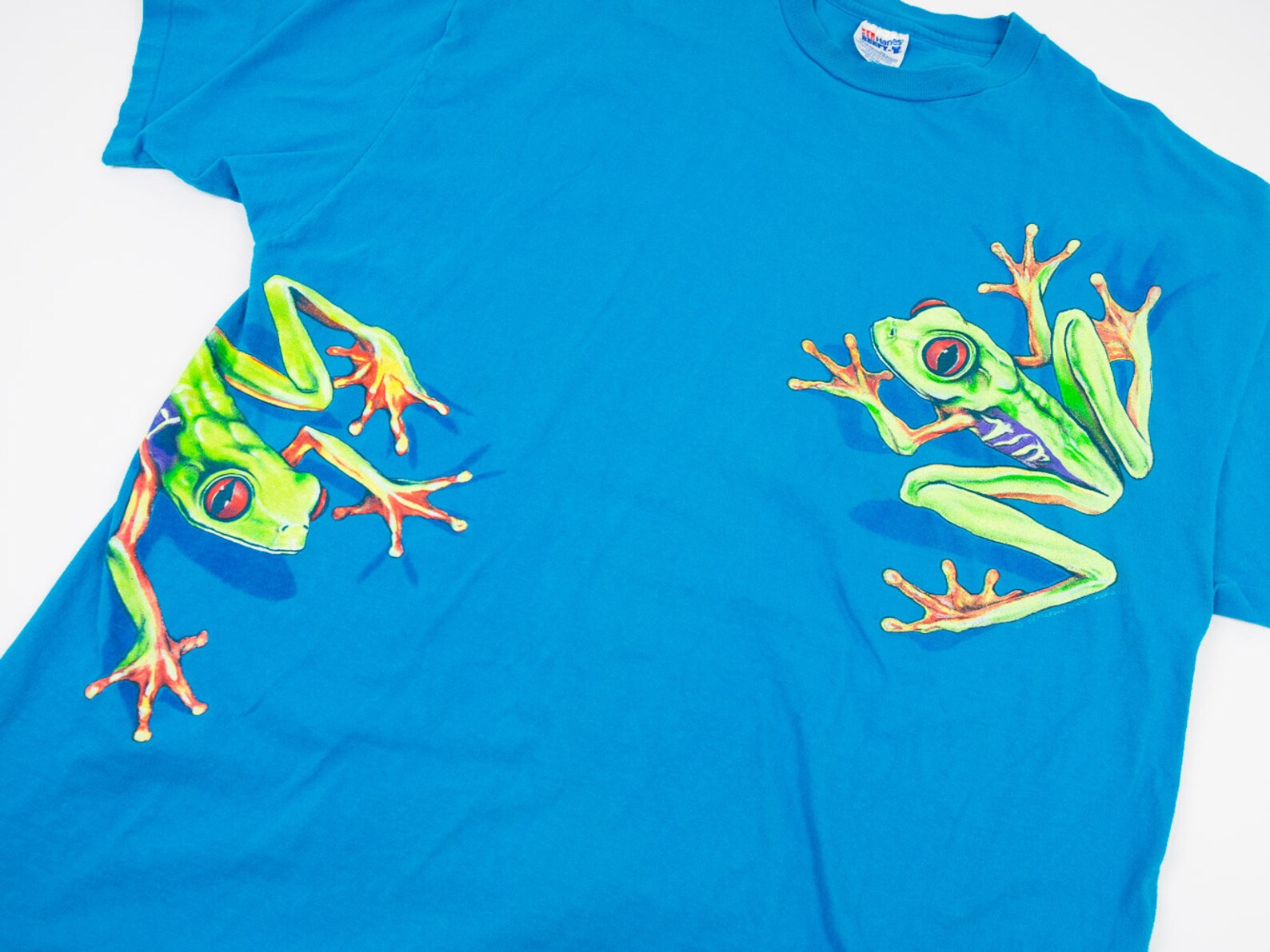 Tree Frog Shirt XXL - Vintage Red Eyed Tree Frog T-shirt 2XL - Wrap ...