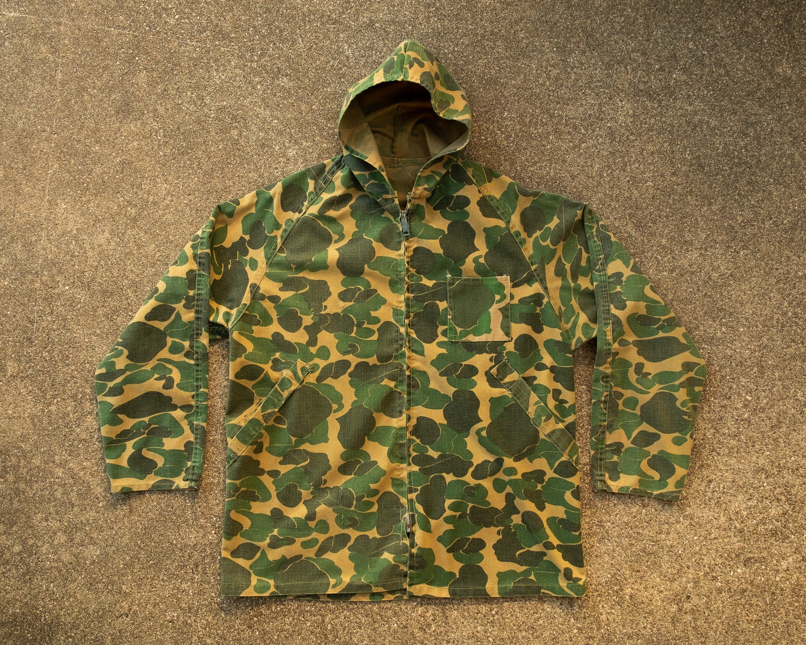 Frogskin Camo Jacket Vintage Camo Hunting Jacket Men's | Etsy