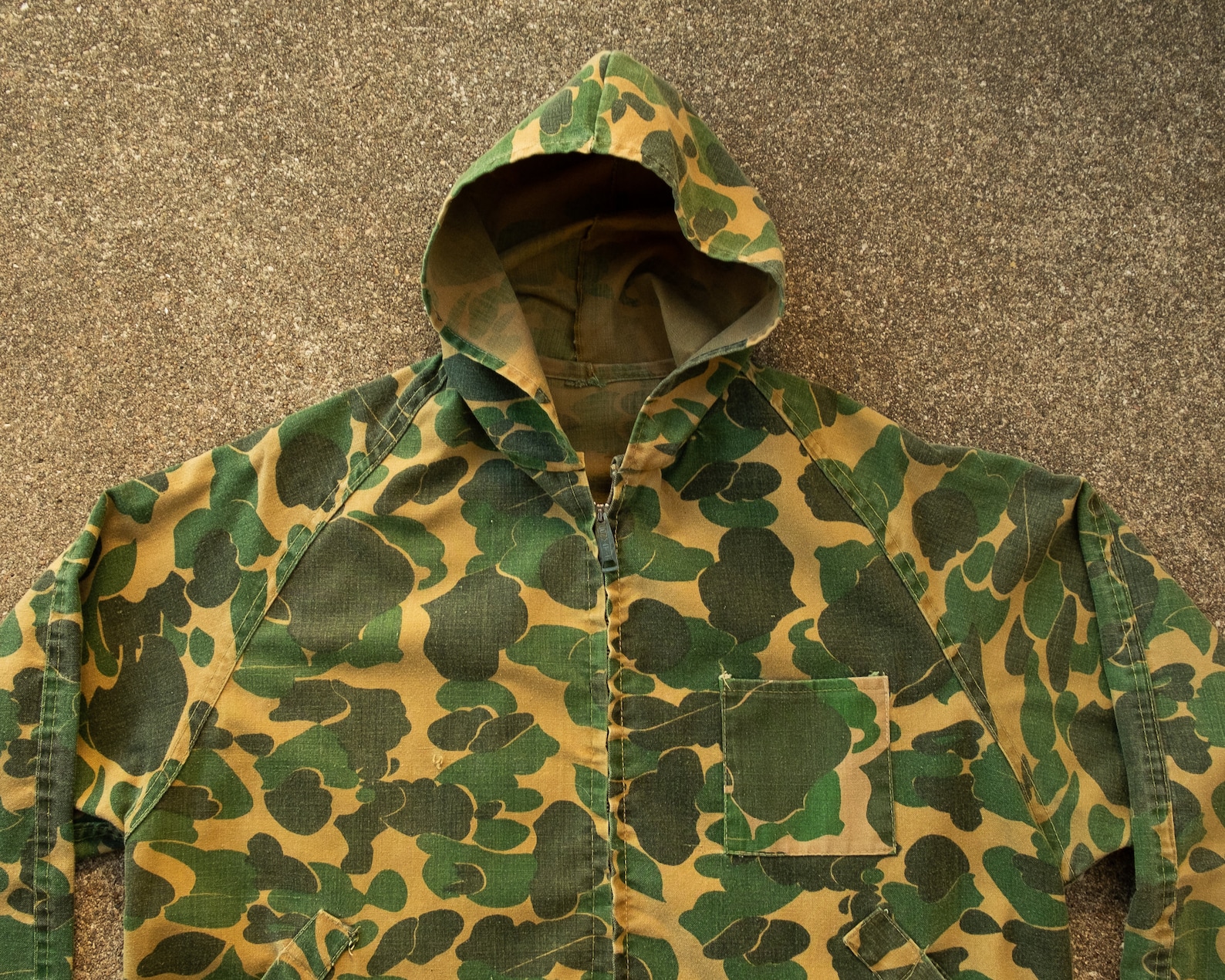 Frogskin Camo Jacket Vintage Camo Hunting Jacket Men's | Etsy