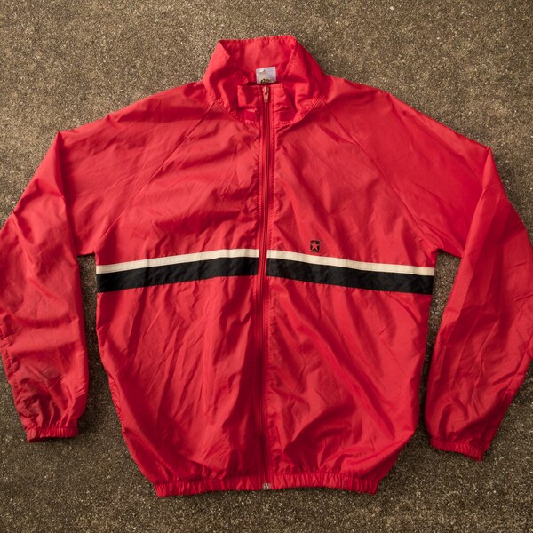 Converse Red Jacket - Etsy