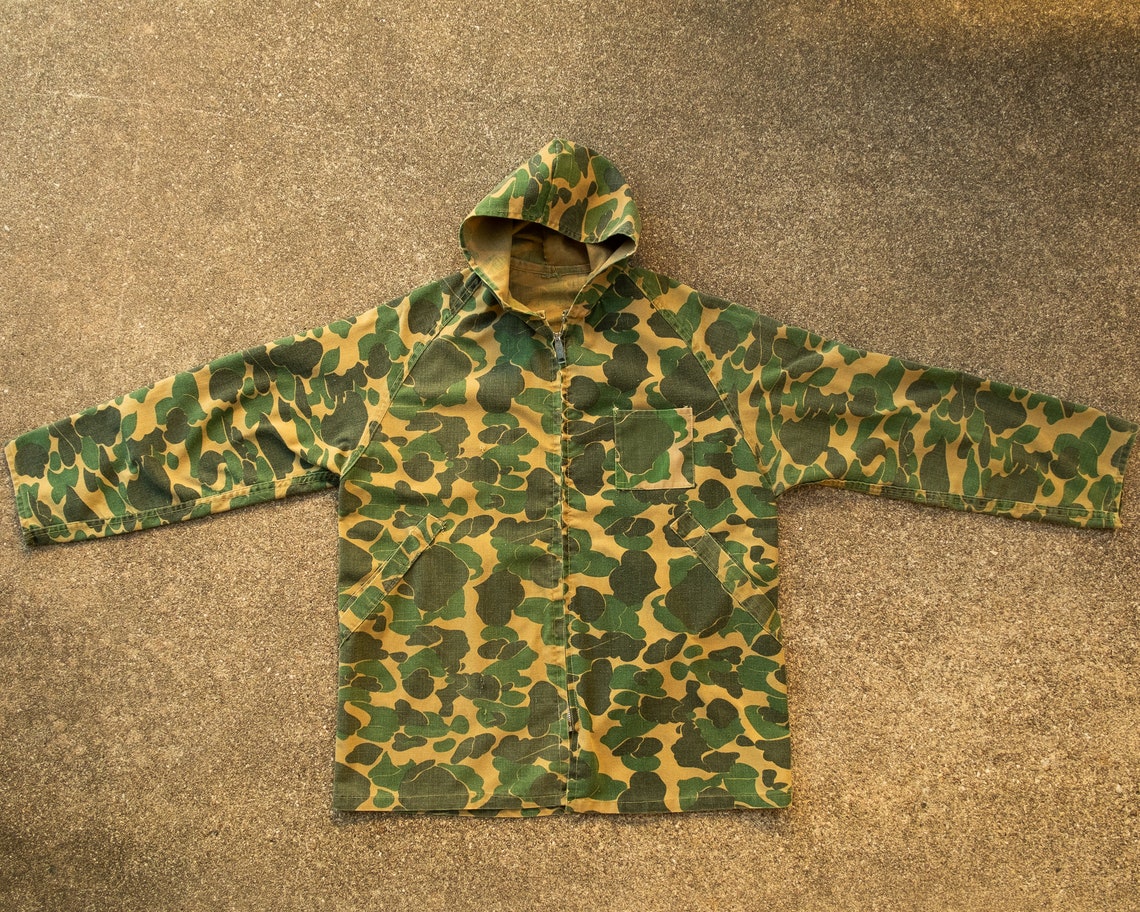 Frogskin Camo Jacket Vintage Camo Hunting Jacket Men's | Etsy