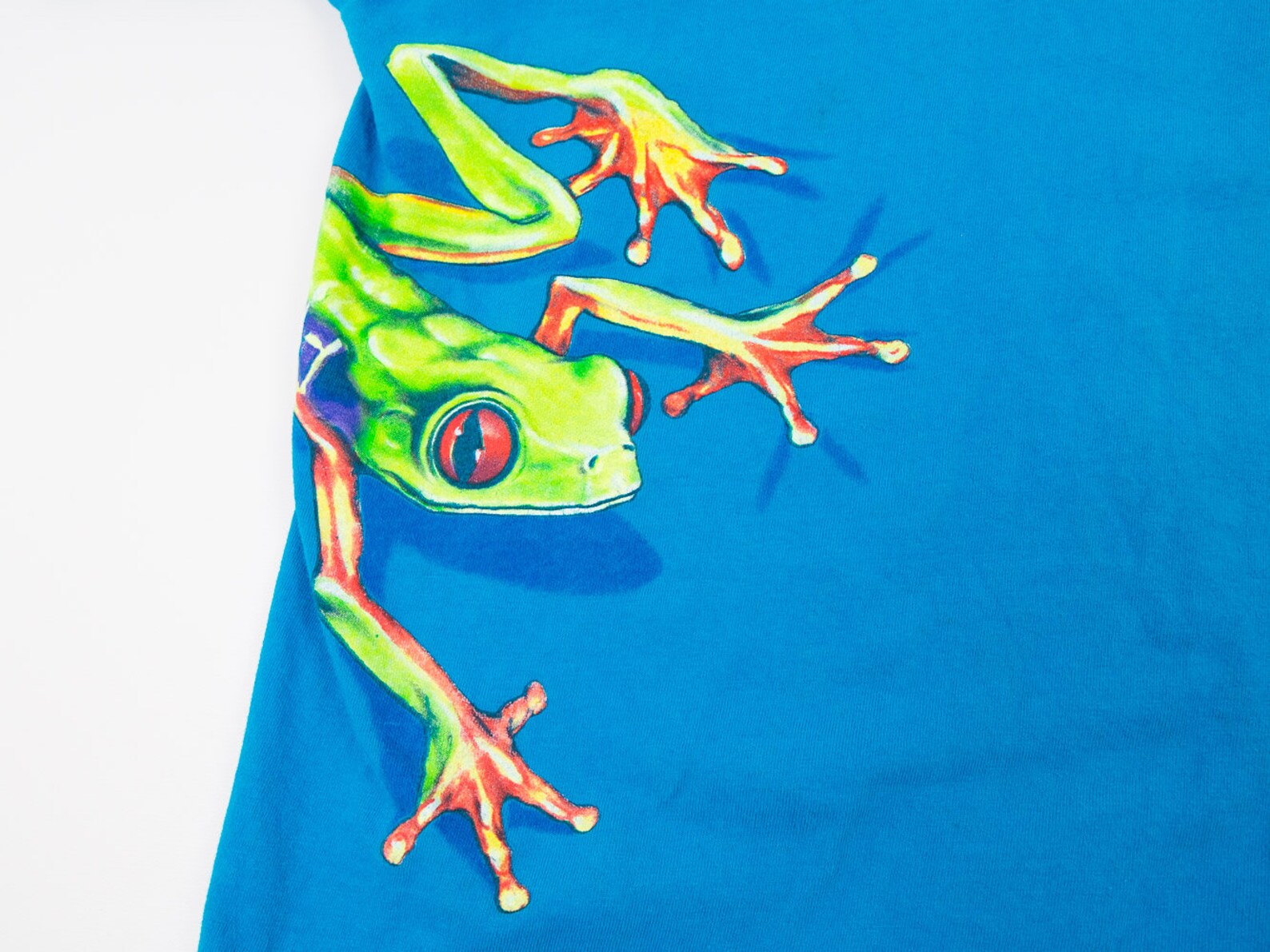 Tree Frog Shirt XXL - Vintage Red Eyed Tree Frog T-shirt 2XL - Wrap ...