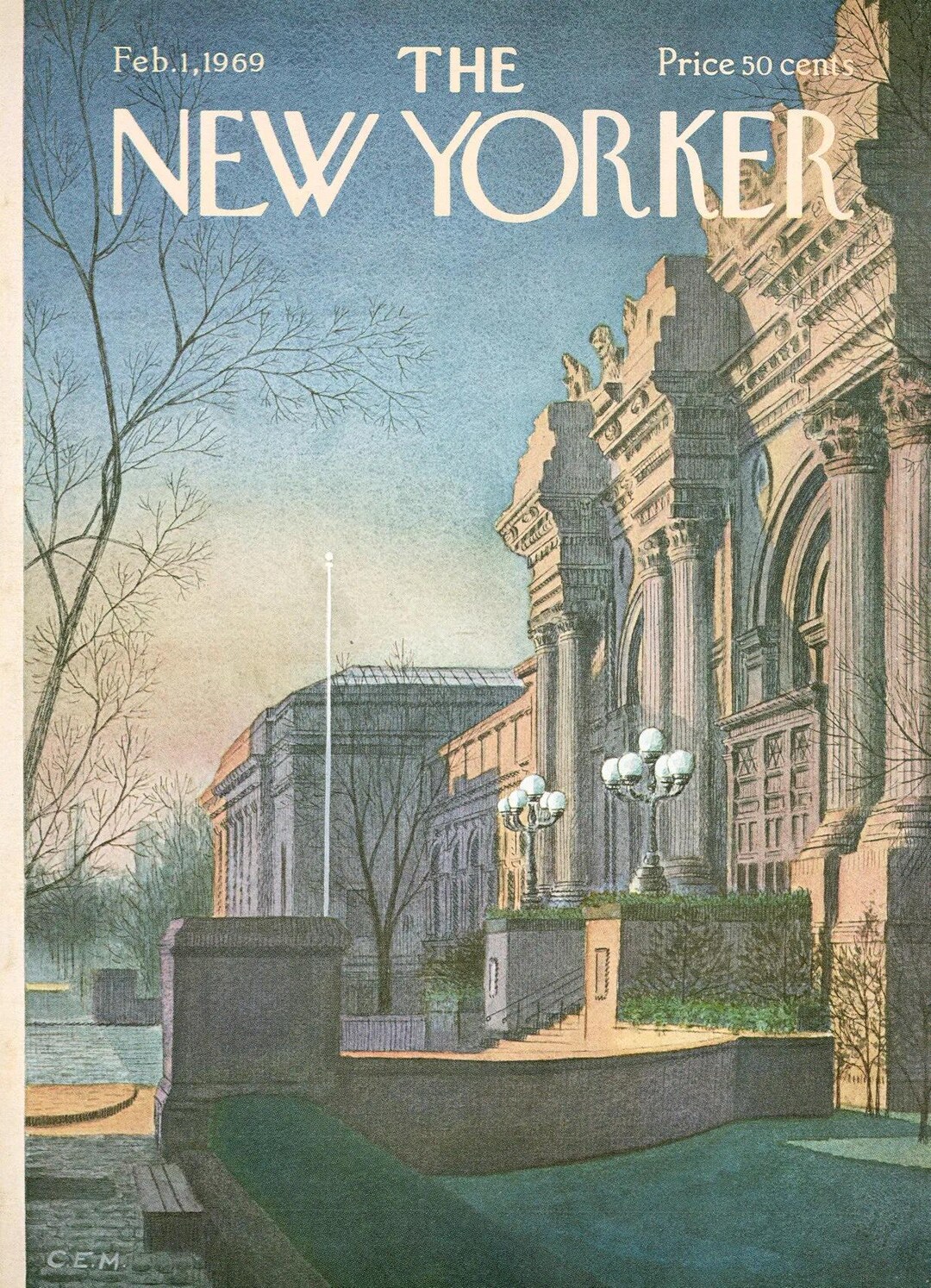 Original the New Yorker Vintage Magazine February 1, 1969 Issue - Etsy