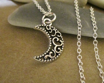 Half Moon Filigree - Etsy