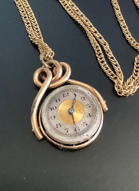 victorian steampunk fob pendant - Gem