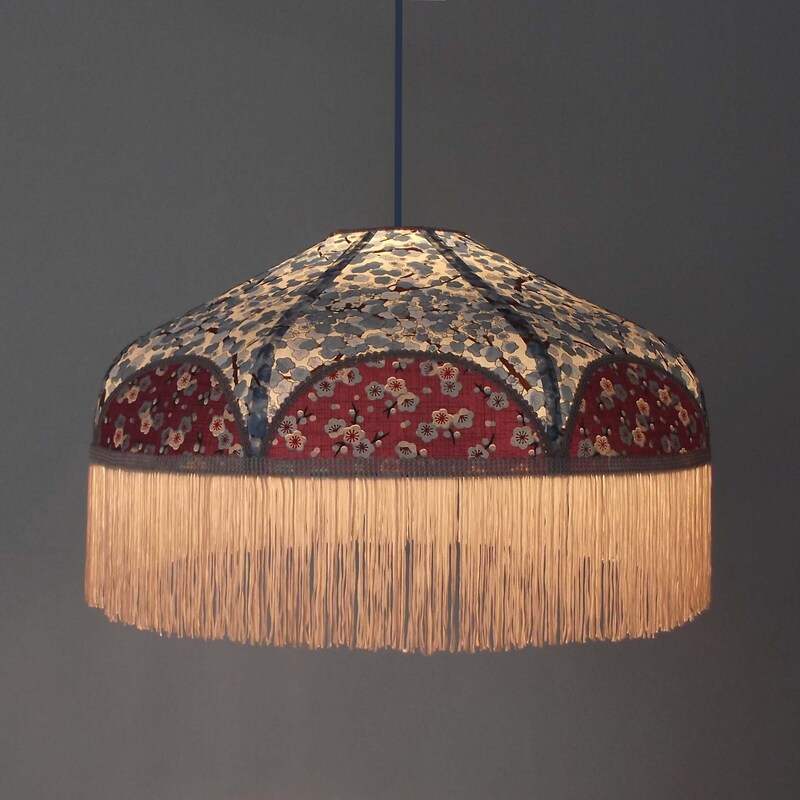 Japanese Ceiling Light - Etsy