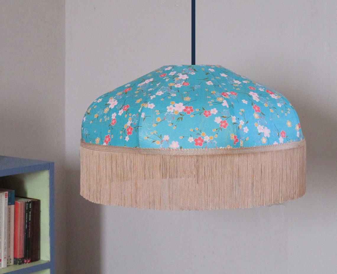 Japanese Paper Pendant Lamp victoria or - Etsy
