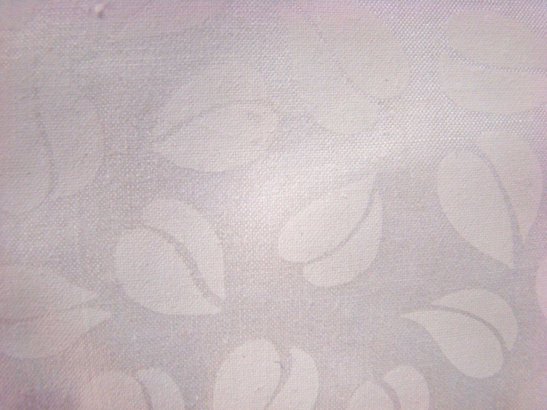 Vintage Ivory Leaves on Ivory Tela cortada a medida 36 pulgadas de ...