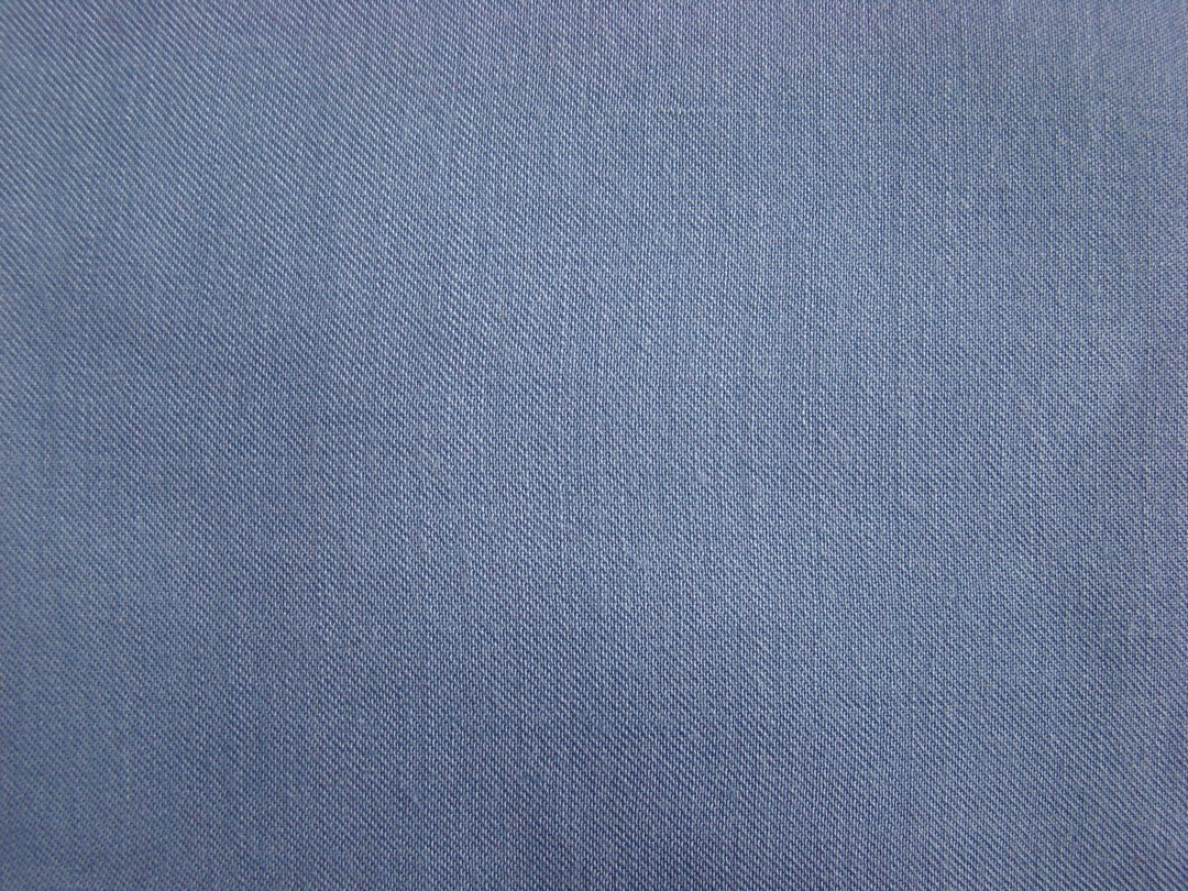 Vintage Solid Dusty Blue Fabric by the Yard - 22 Inches Long X 44.5 ...