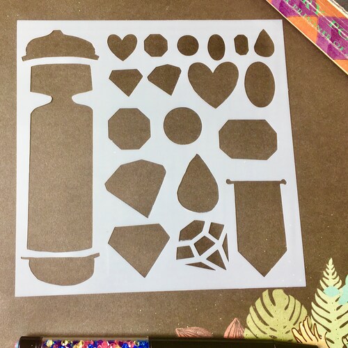 Rectangles Stencil-journaling Basics-planner Stencil Cookie | Etsy