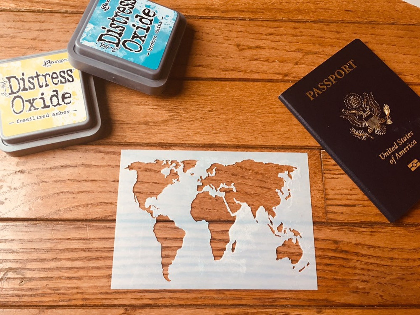 World Map Stencil-map Stencil Planner Stencil Travel | Etsy