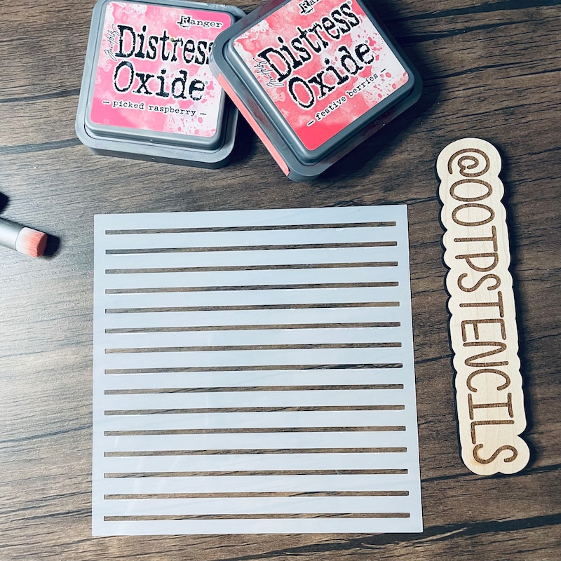 Lines Stencil - Etsy